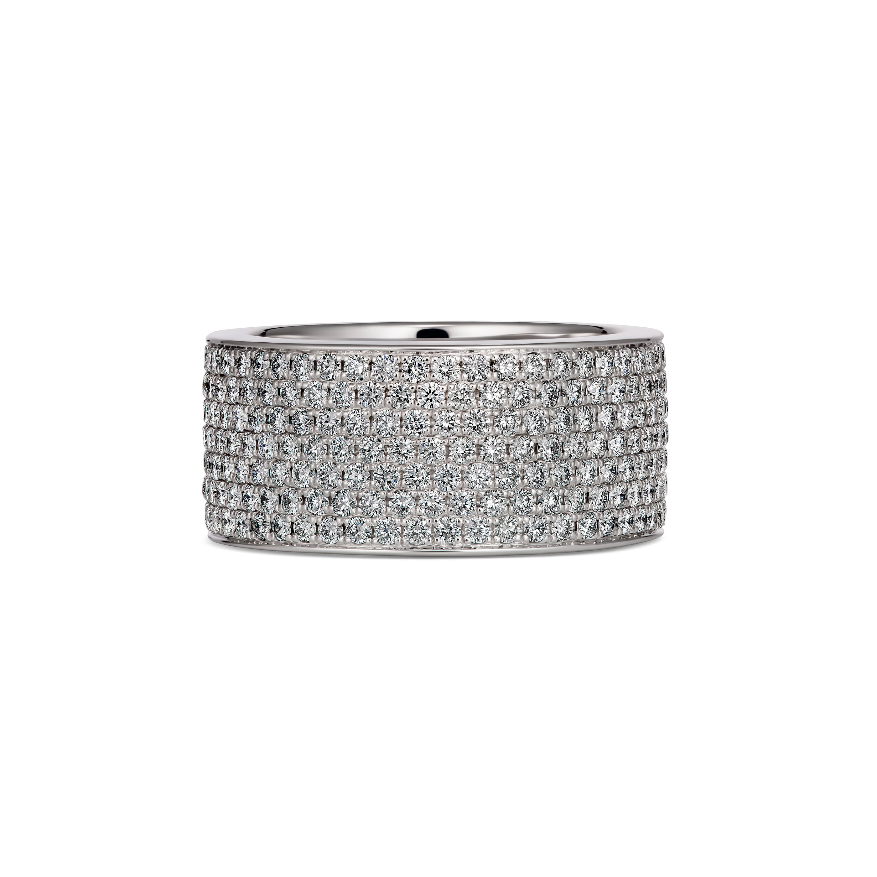 Artisan Men's Diamond Ring | White Gold – ANTON Jewellery